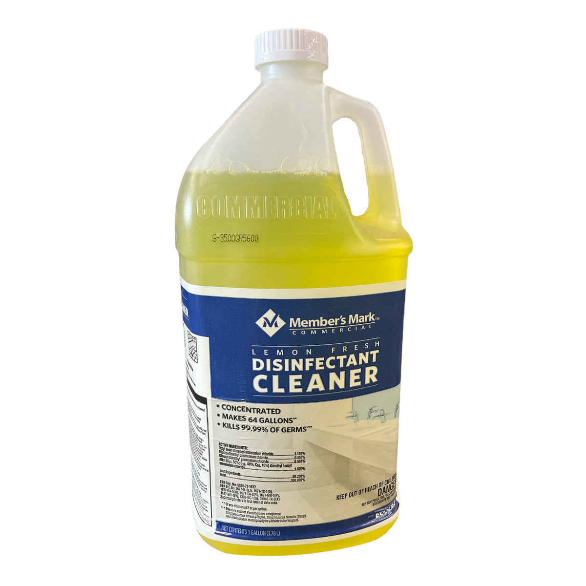 Member's Mark Commercial Lemon Fresh Disinfectant Cleaner, 1 Gal ...