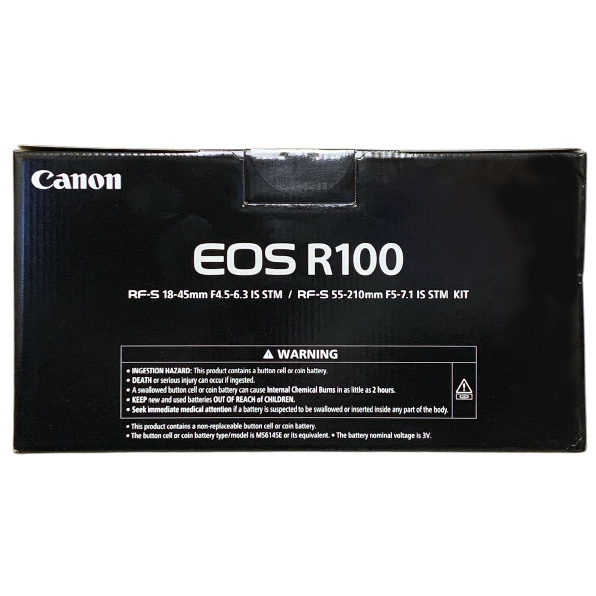Canon EOS R100 Two-Lens Camera Bundle, RF-S 18-45mm, RF-S 55-210mm ...