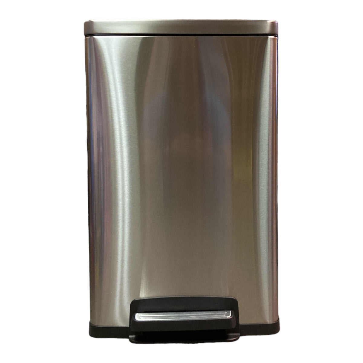 *Scratched* Tramontina 13 Gal Soft Closing Step On Trash Can, Stainles ...