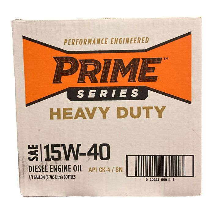 Prime Series Heavy Duty Diesel Engine Oil SAE 15W-40 (1 Gallon, 3 Pack ...