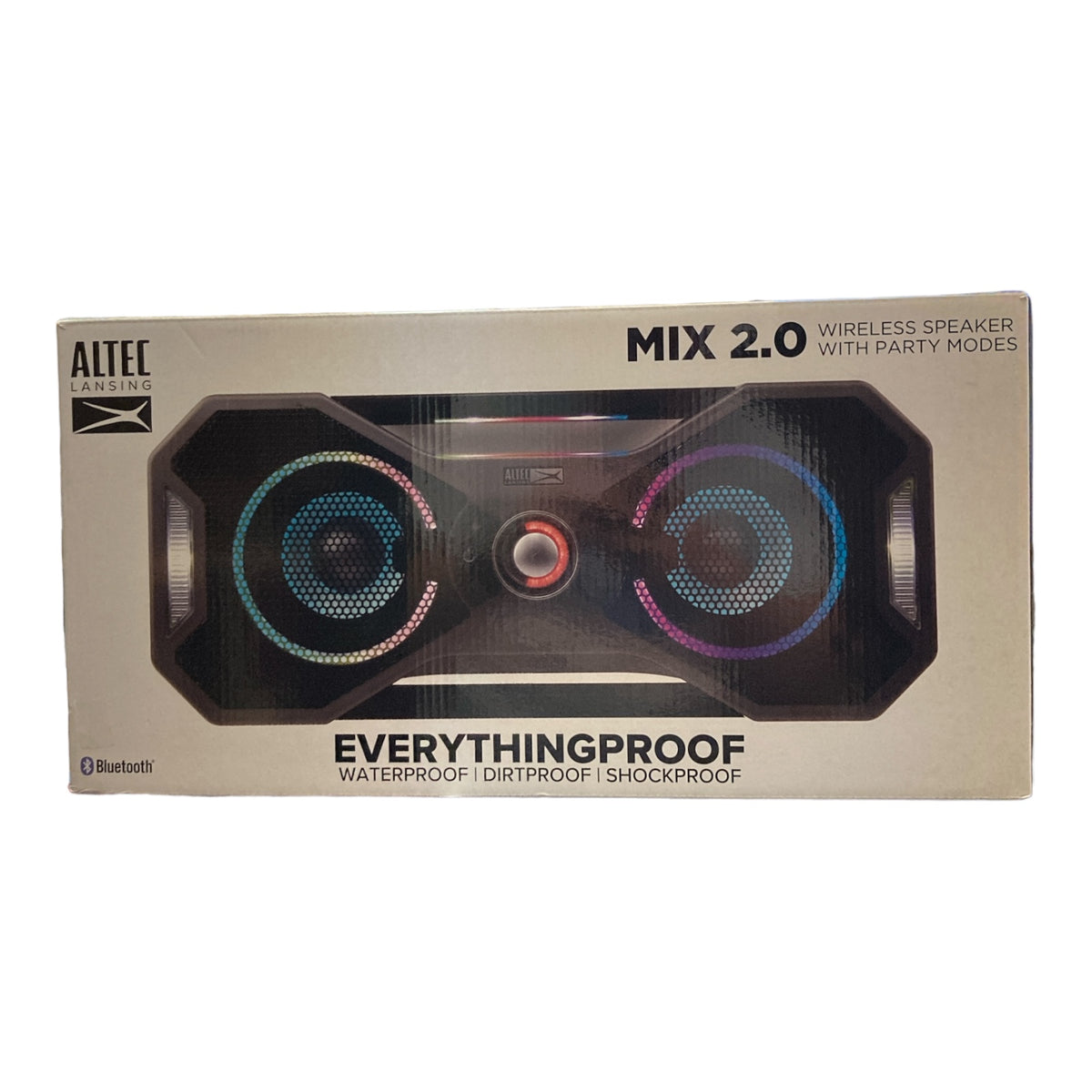 Altec Lansing - Mix2.0 Bluetooth Party Speaker - Steel metallic Gray ...