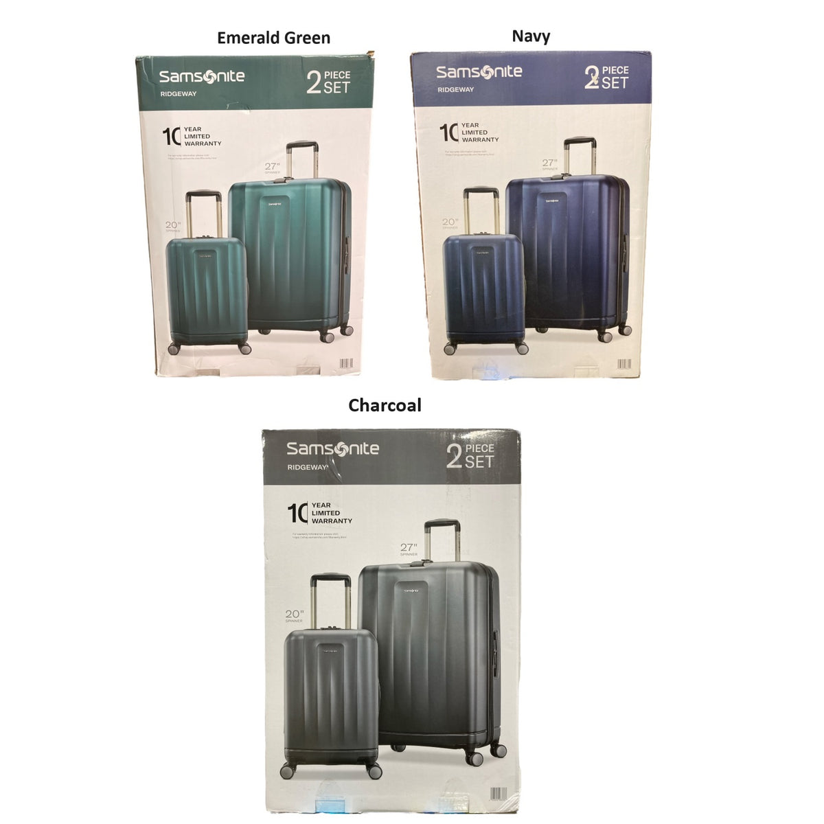 Samsonite Ridgeway Hardside 2-Piece Spinner Luggage Set — Ewirelessgear
