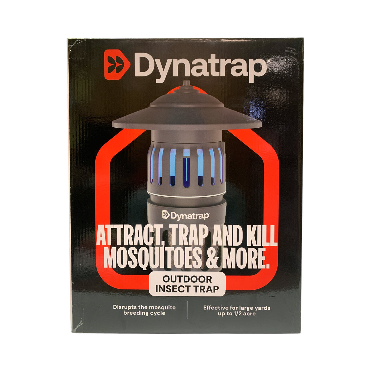 DynaTrap Half-Acre Outdoor UV Mosquito and Insect Trap (Tungsten Grey ...