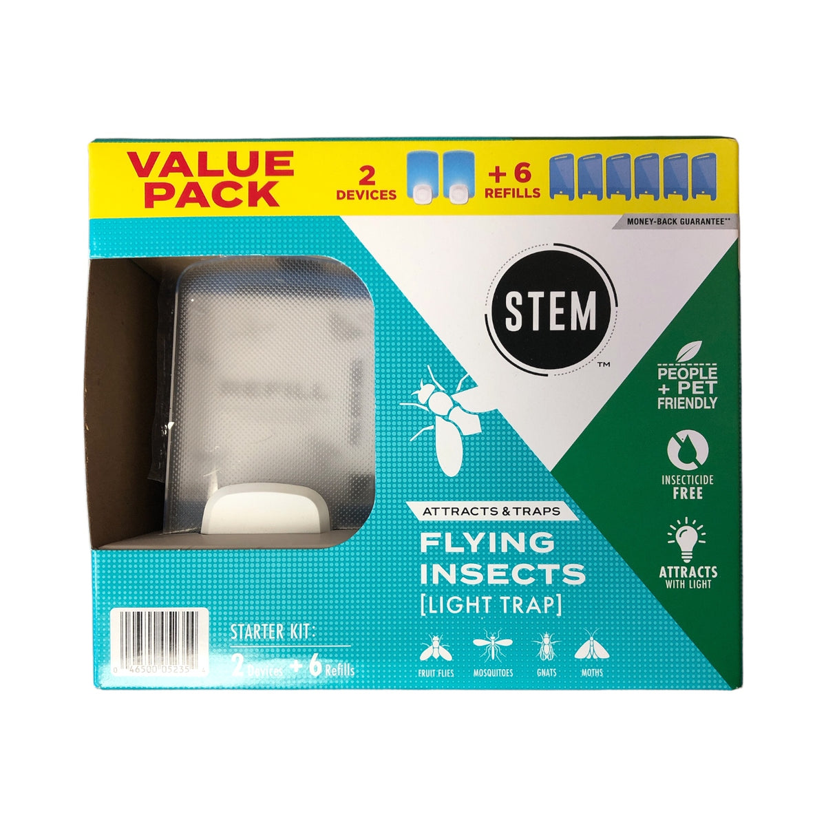 STEM Attracts & Traps Flying Insects Light Trap Insecticide Free Start ...