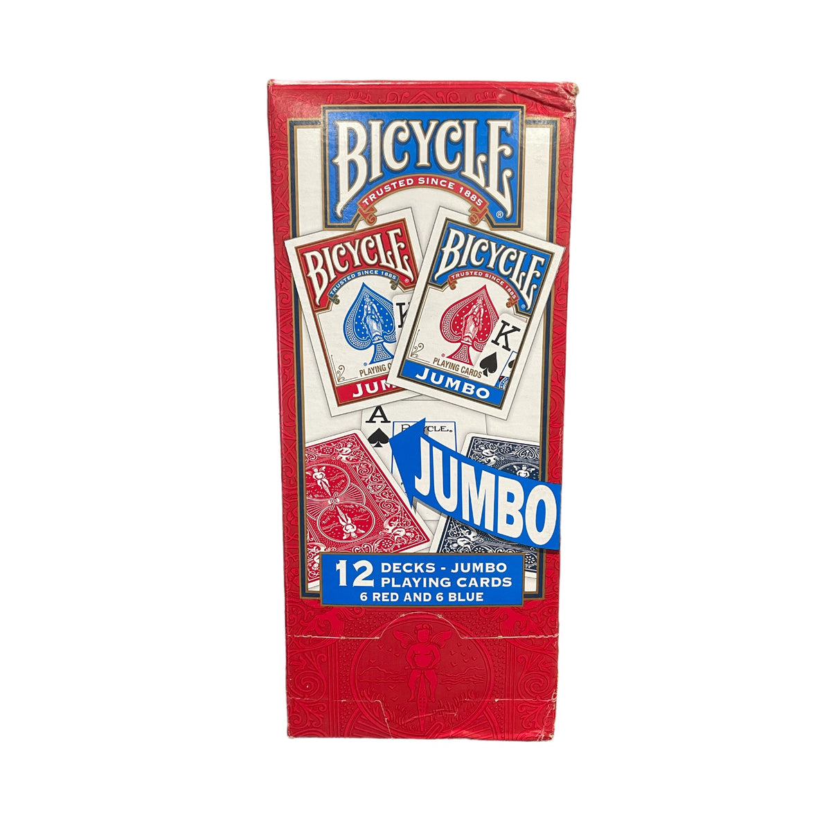Bicycle Jumbo Faces Playing Cards - 12 pks. — Ewirelessgear