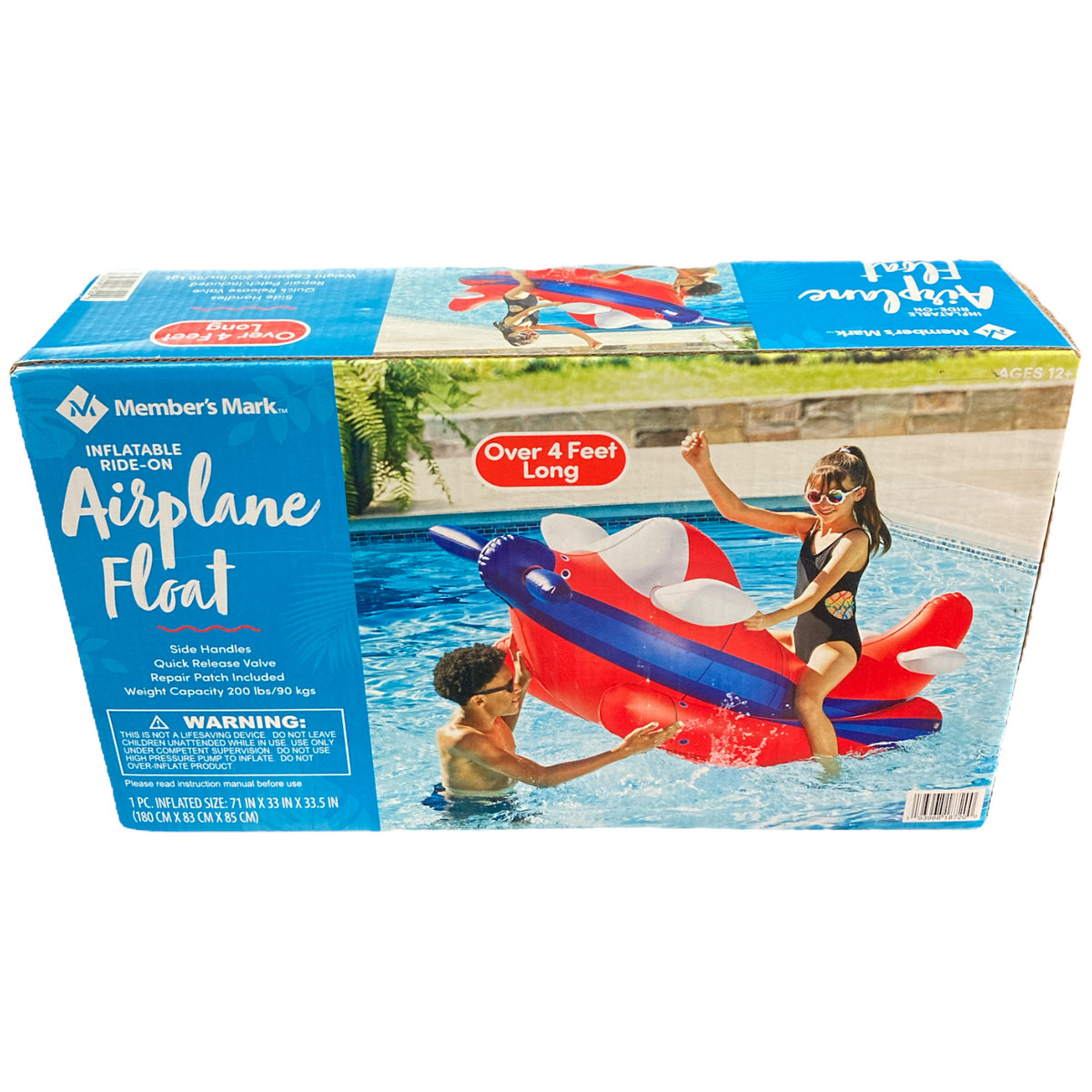 Member's Mark Novelty Ride-On Pool Float - Airplane — Ewirelessgear