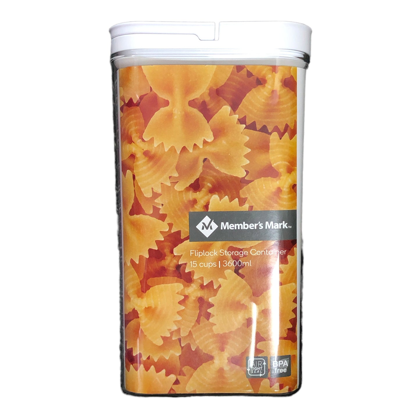 Member's Mark 4 - Pack Fliplock Food Storage Containers, 15 Cup Capaci ...