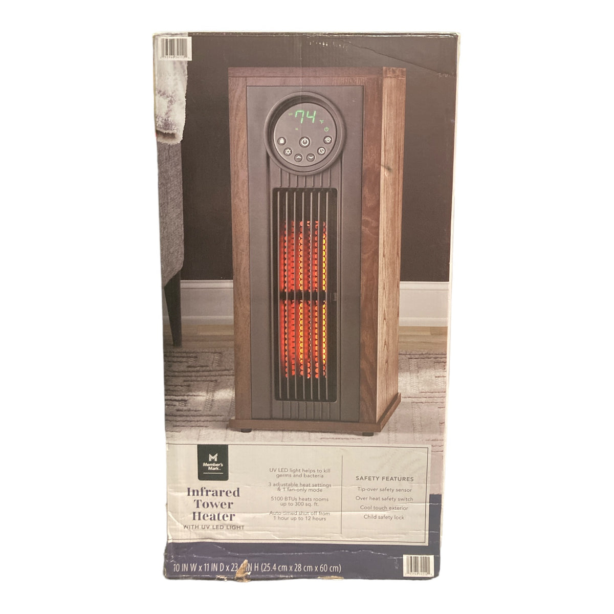 Member S Mark Infrared Tower Heater