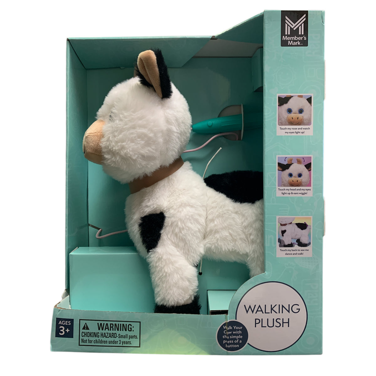 Member's Mark Remote-Controlled Walking and Dancing Plush, Cow ...