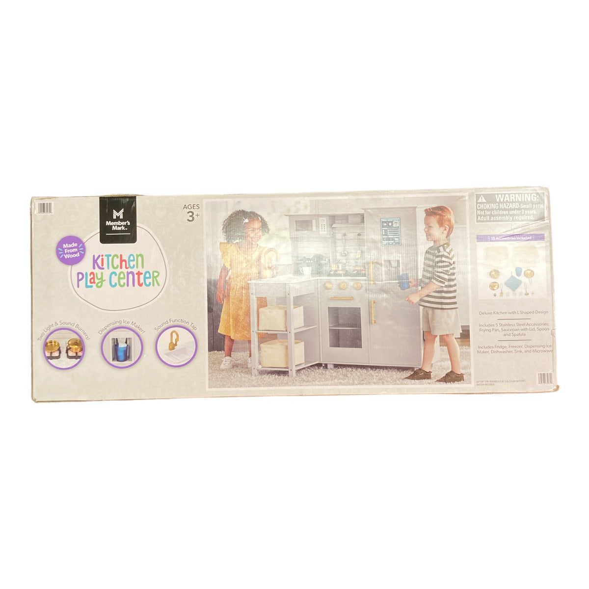 Member's Mark Deluxe Kitchen Play Center with L Shaped Design ...