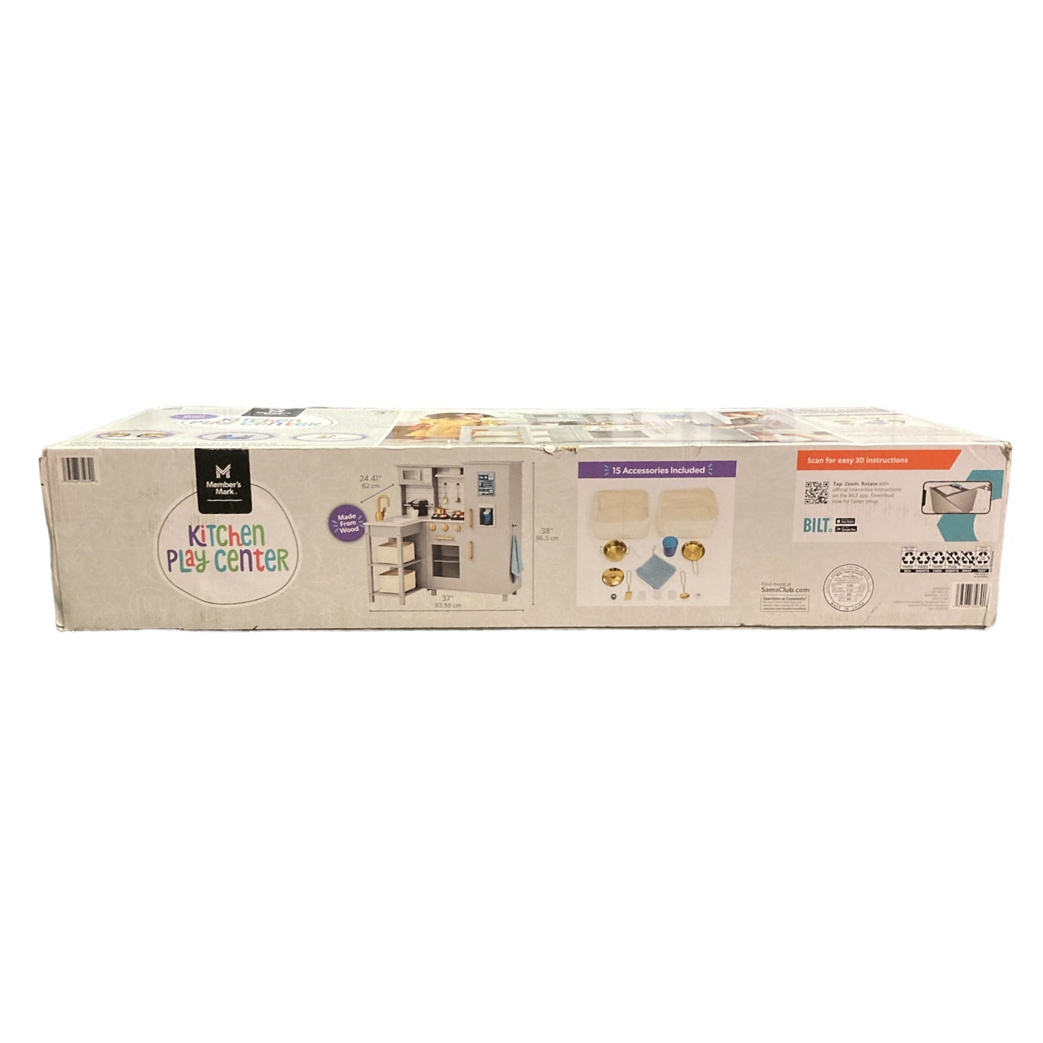 Member's Mark Deluxe Kitchen Play Center with L Shaped Design ...