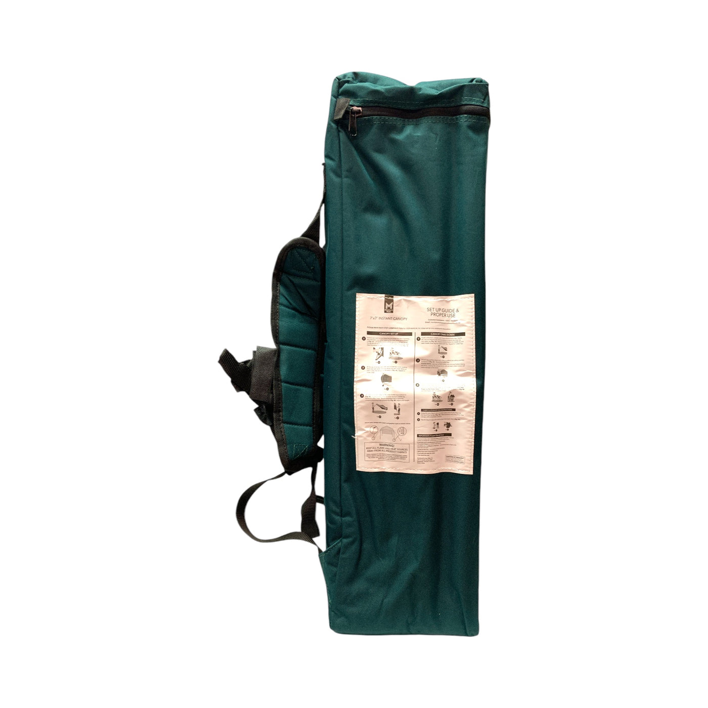 Member's Mark Backpack 7ft. x 7ft. Instant Canopy, Green Smoke ...