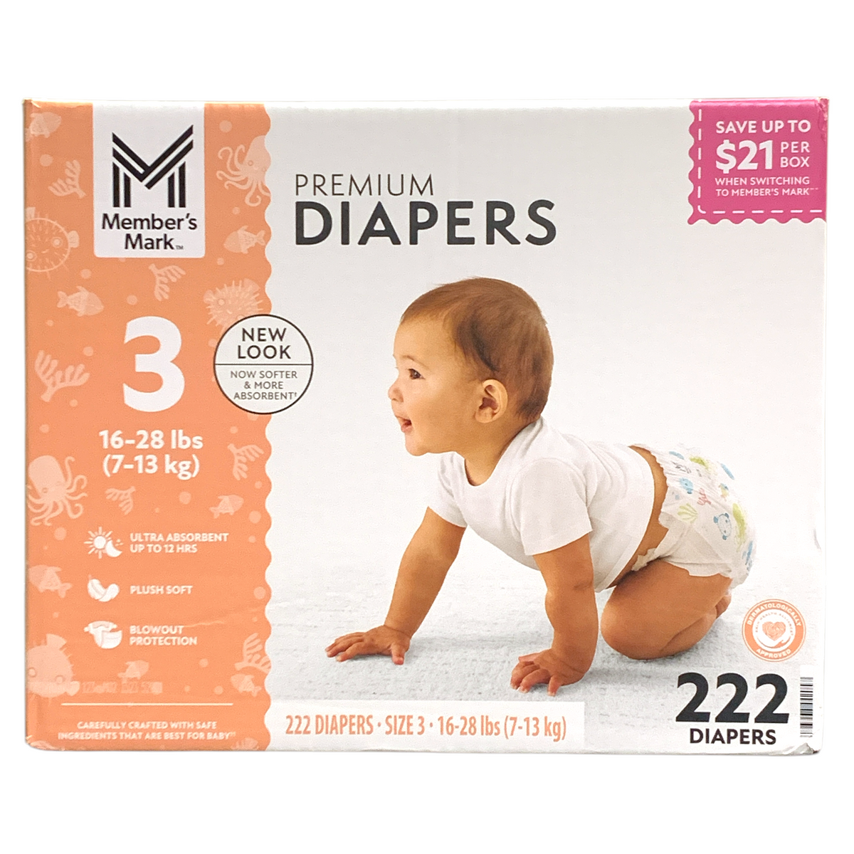 Who Makes Member S Mark Diapers