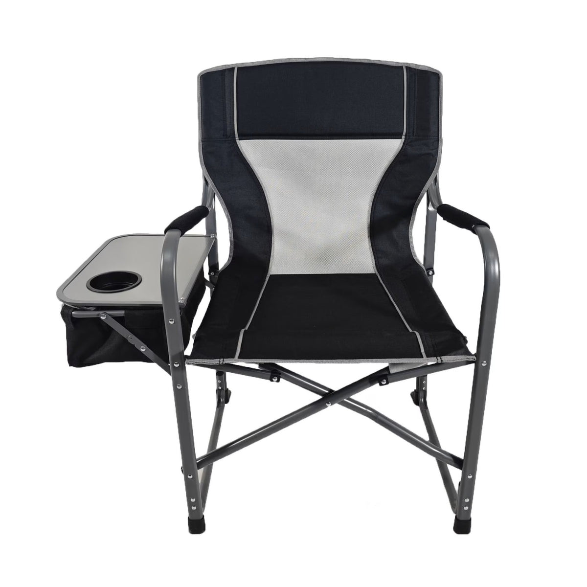 Member's Mark Oversized Director's Chair with Fold Away Cooler, Black ...