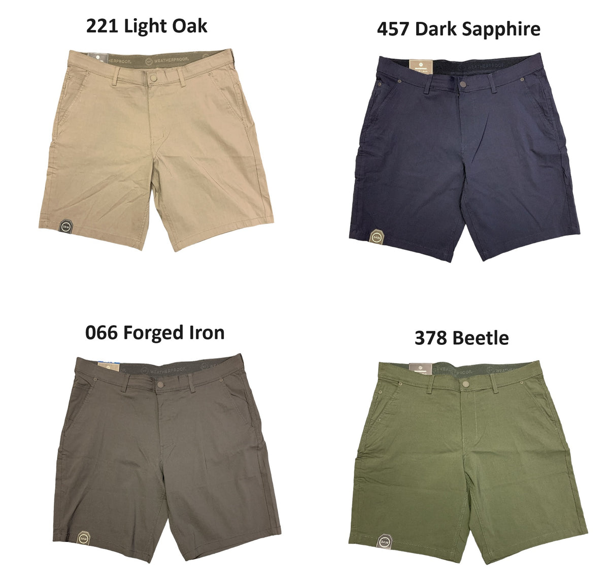 Weatherproof Mens Flex Waistband Tech Utility Short, W4S608SC ...