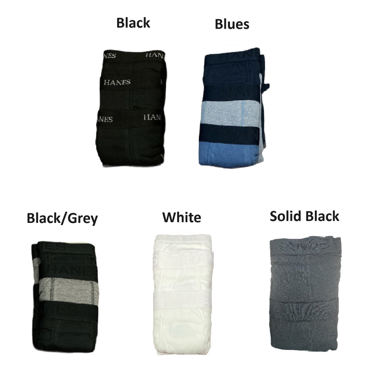 Hanes Best Men's Tagless Comfort Flex Waist Boxer Briefs, 5 Pack ...