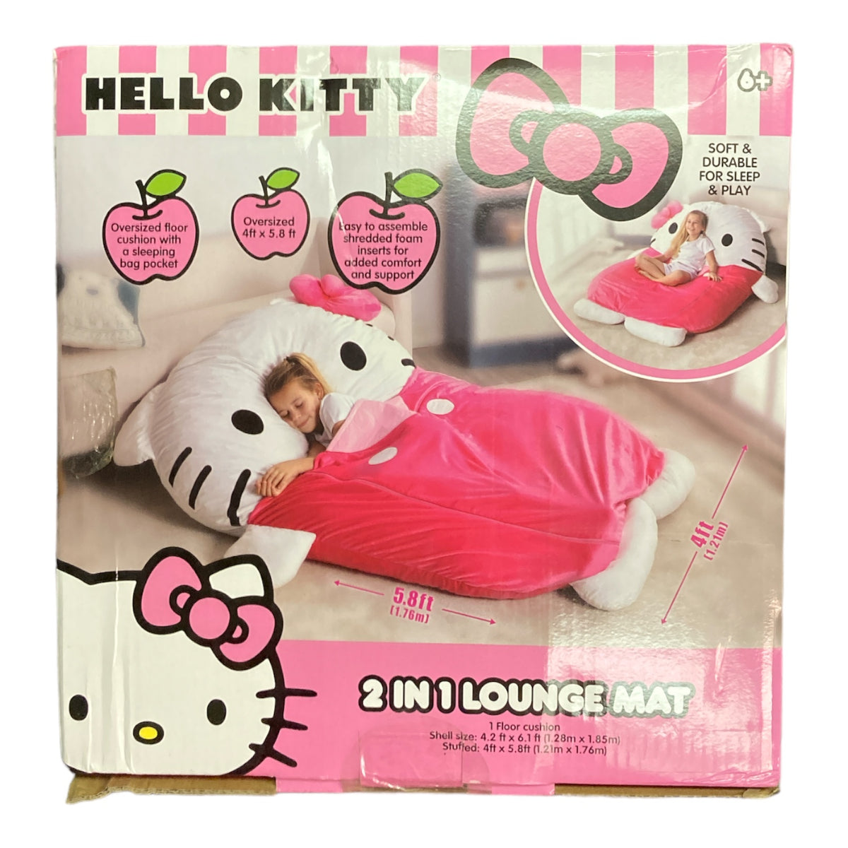 Idea Nuova Oversized Floor Lounger and Nap Mat — Ewirelessgear