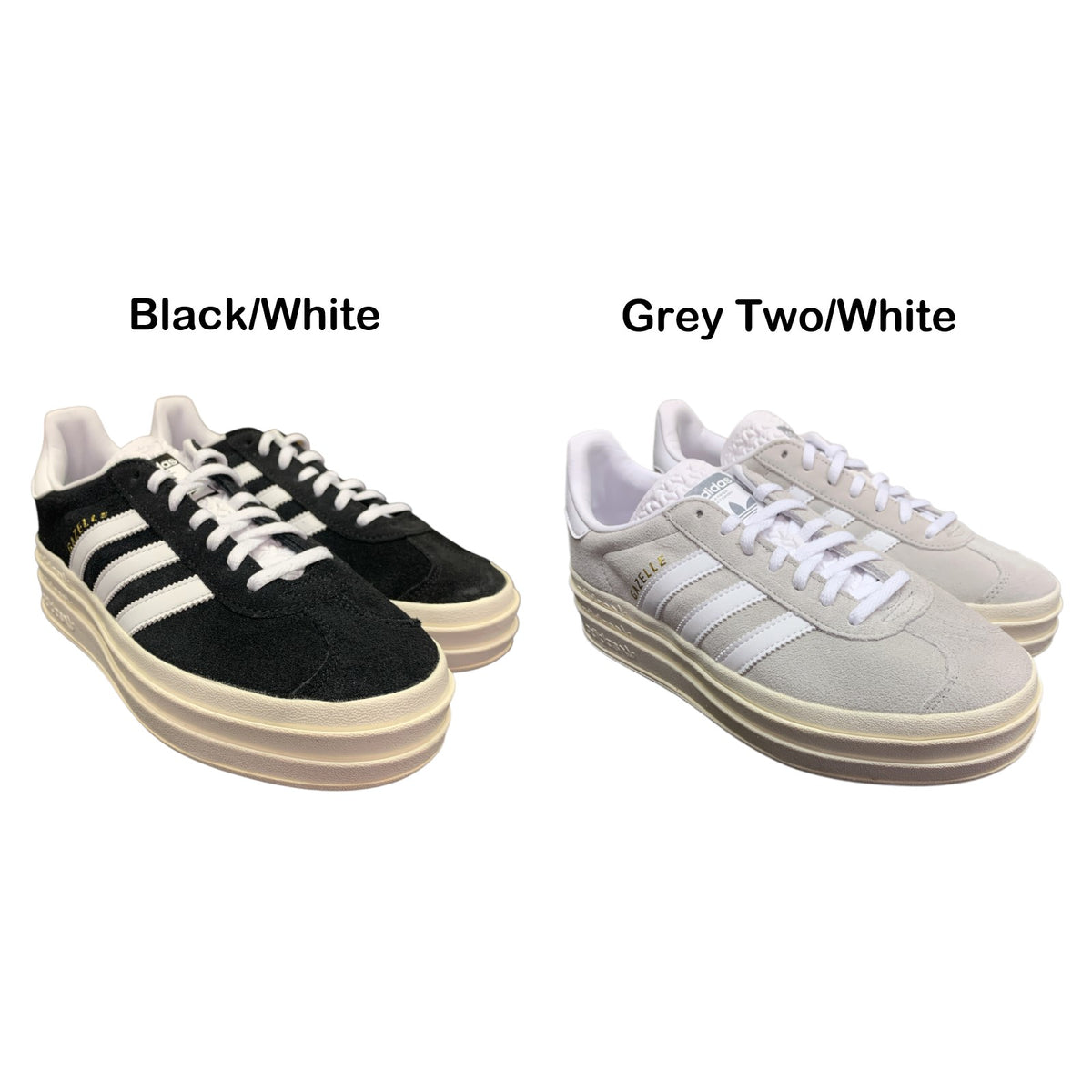 Adidas Women's "Gazelle Bold" Triple-Stack Outsole Court Sneaker ...