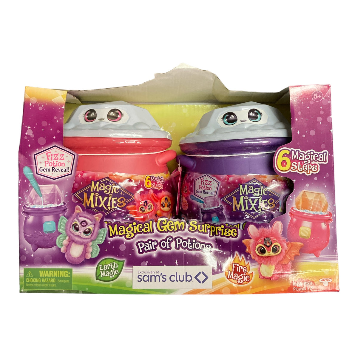 Magic Mixies Magical Gem Surprise 2 Pack Exclusive Limited Gift Toy ...