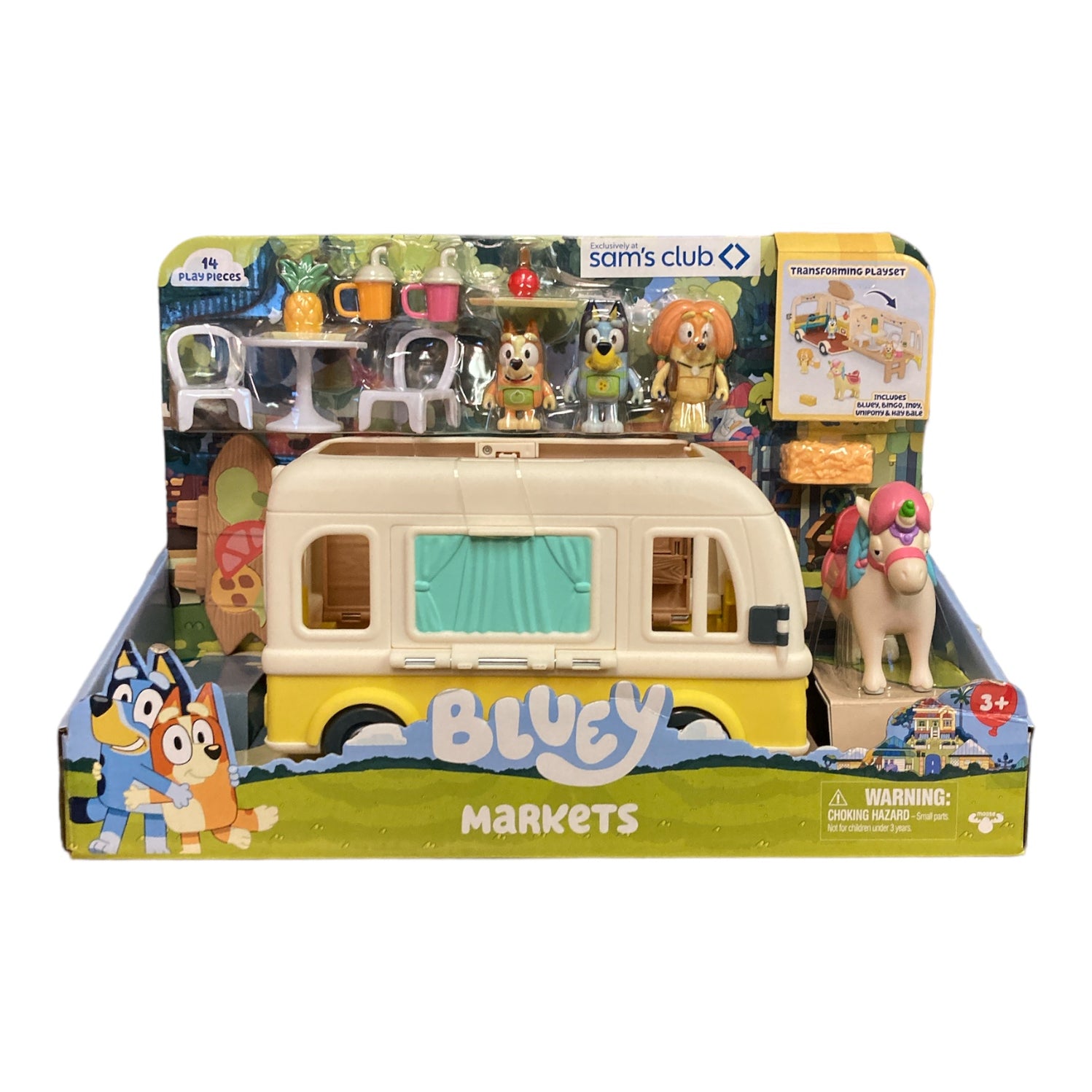 Bluey Markets 14-Piece Transforming Juice Play Set — Ewirelessgear