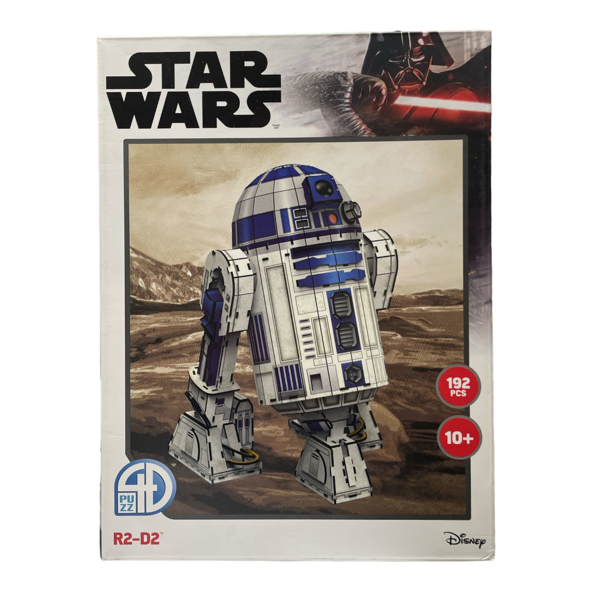 4D Cityscape Star Wars 3D Paper Model Kits (R2-D2) 192 Pieces, Ages 10 ...