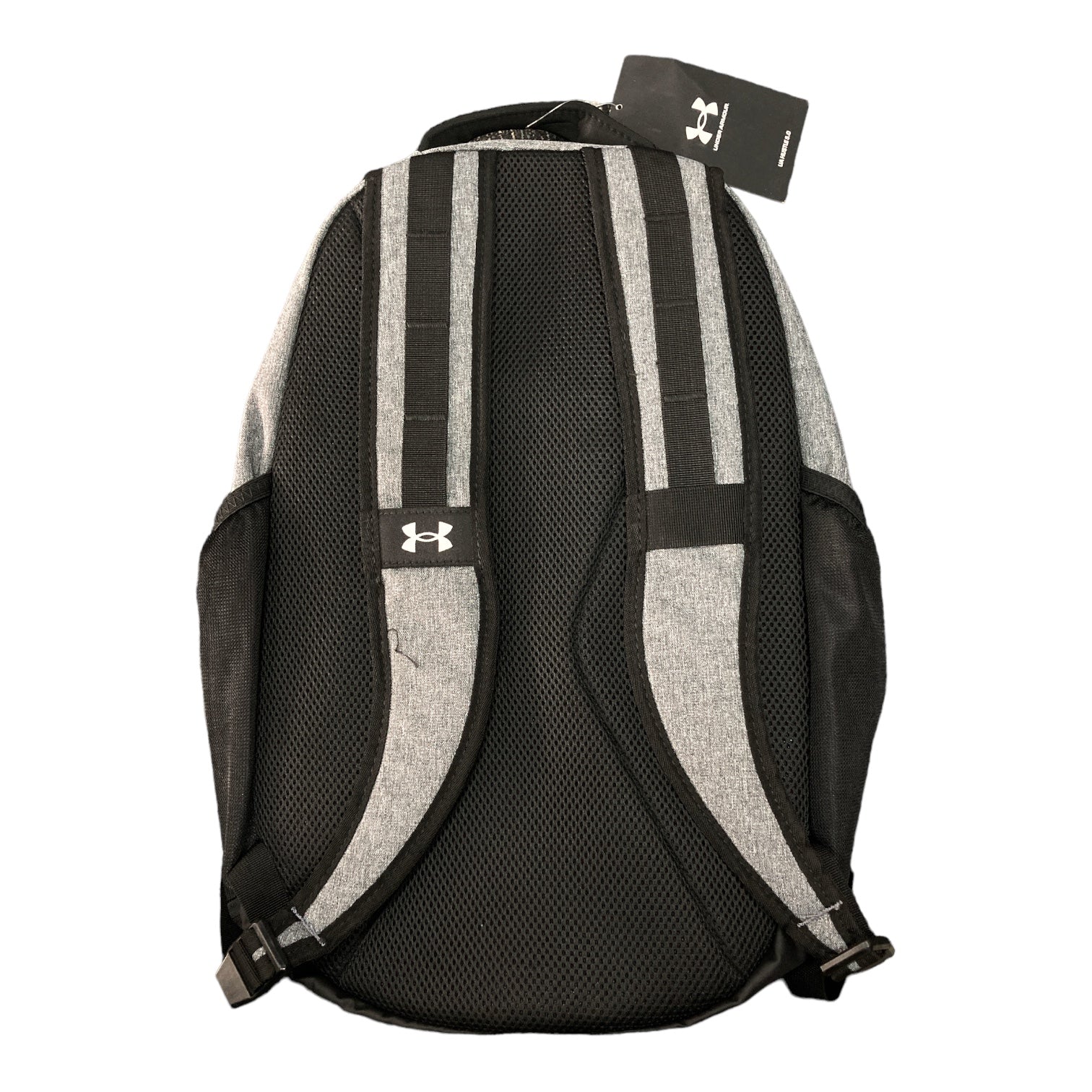 Under Armour UA Hustle 5.0 Storm Backpack School Laptop Bookbag (Black ...