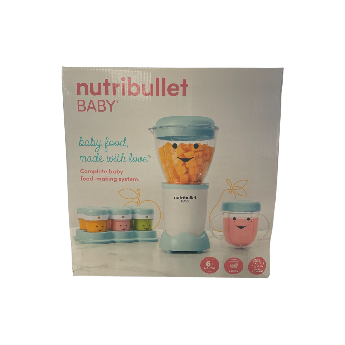 Nutribullet Baby Bullet Complete Blender Food Making System Kit ...