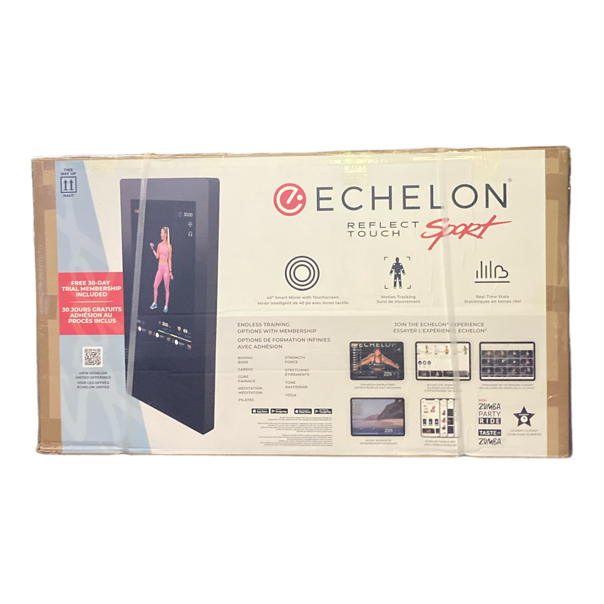 Echelon Reflect Smart Connect Fitness Mirror + 30-Day Free Echelon Mem ...