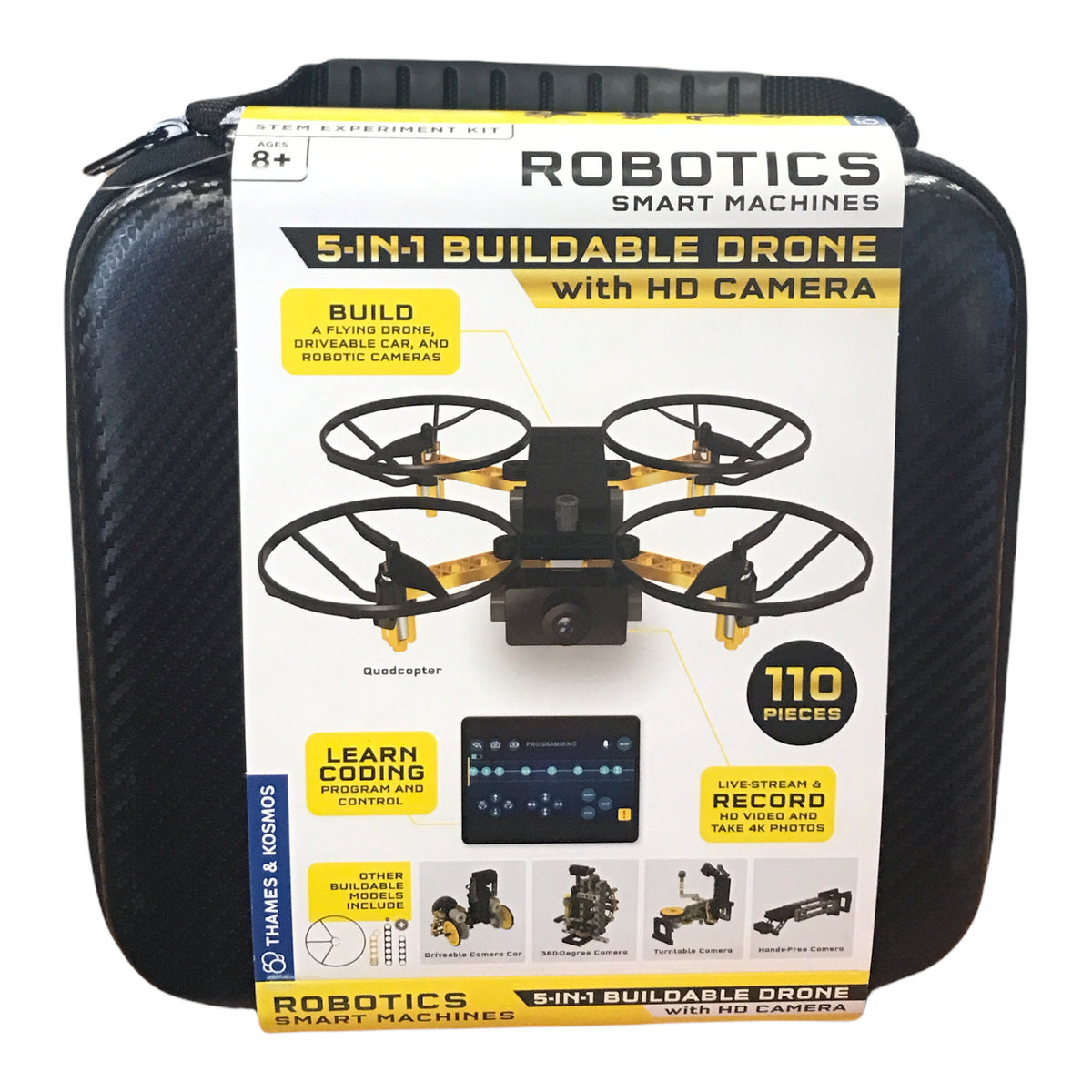 Thames & Kosmos Robotics: Smart Machines 5-in-1 Buildable Drone with H ...