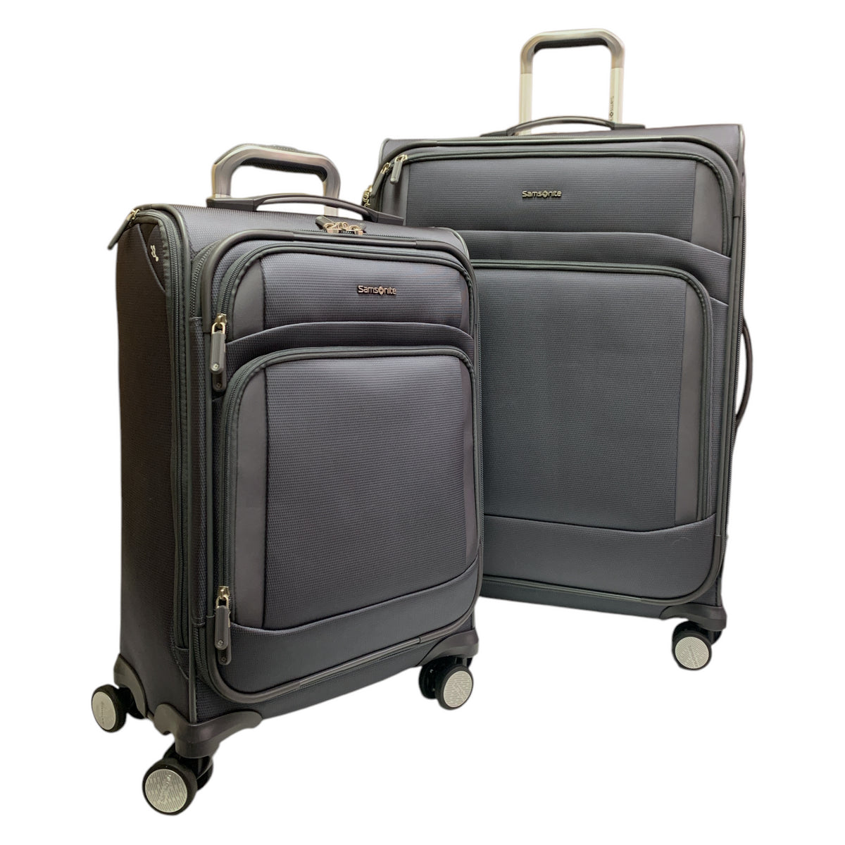Samsonite Xpression LTE 2-Piece Softside Spinner Luggage Set, Mineral ...