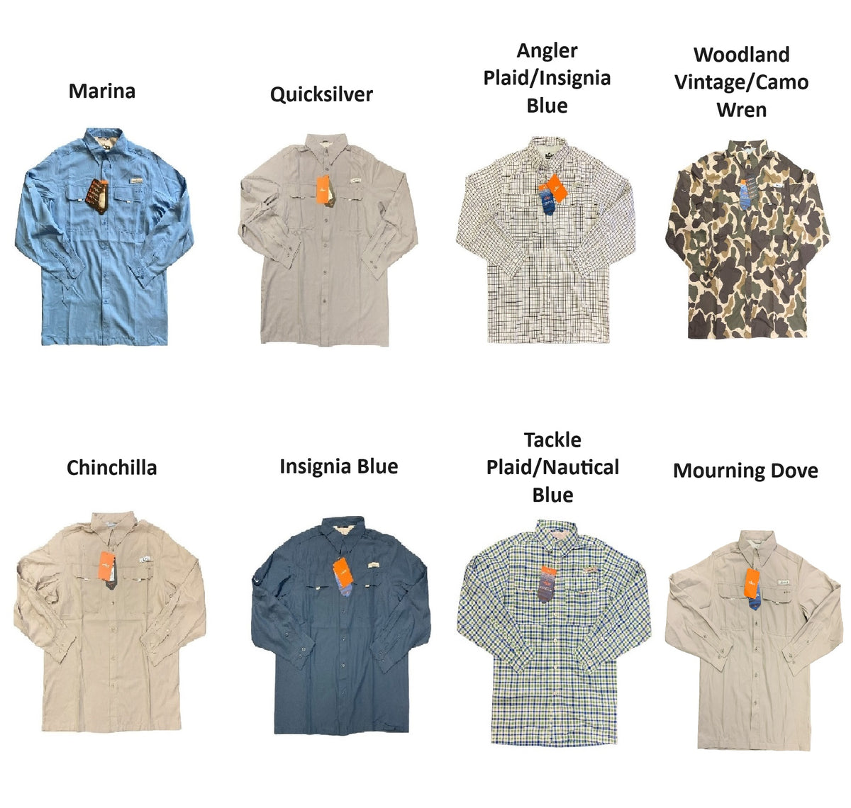Habit Men's Long Sleeve Blue Springs 40+ UPF Quick Dry River Shirt ...