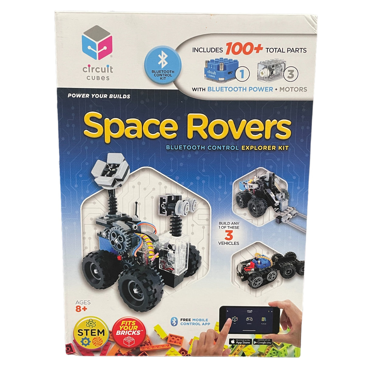 Circuit Cubes Space Rovers Kit Remote Control Robotics Kit STEM Learni ...