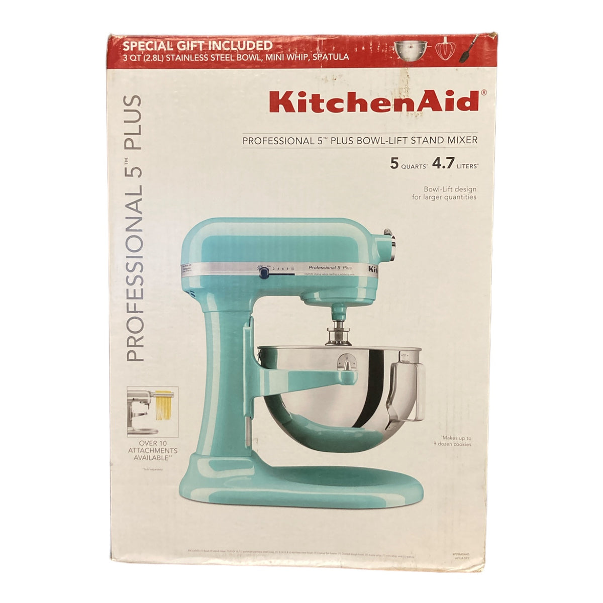 KitchenAid Professional 5 Plus Bowl-Lift Stand Mixer, Bonus Accessorie ...