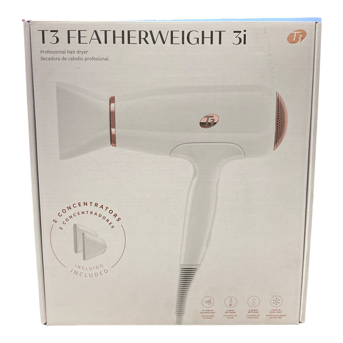 T3 Micro 76800 Featherweight 3i Professional Ionic Hair Dryer ...