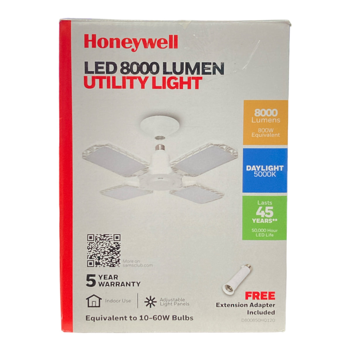 Honeywell LED 8000 Lumen Utility Light — Ewirelessgear