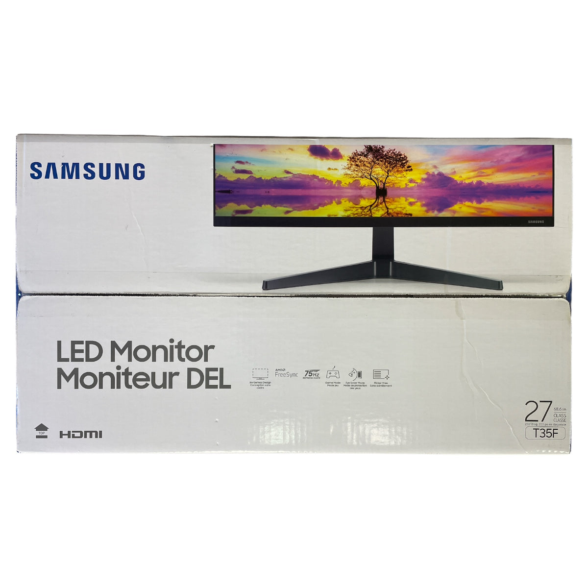SAMSUNG T350 Series 27-Inch FHD 1080p Monitor, 75Hz, IPS Panel, HDMI ...