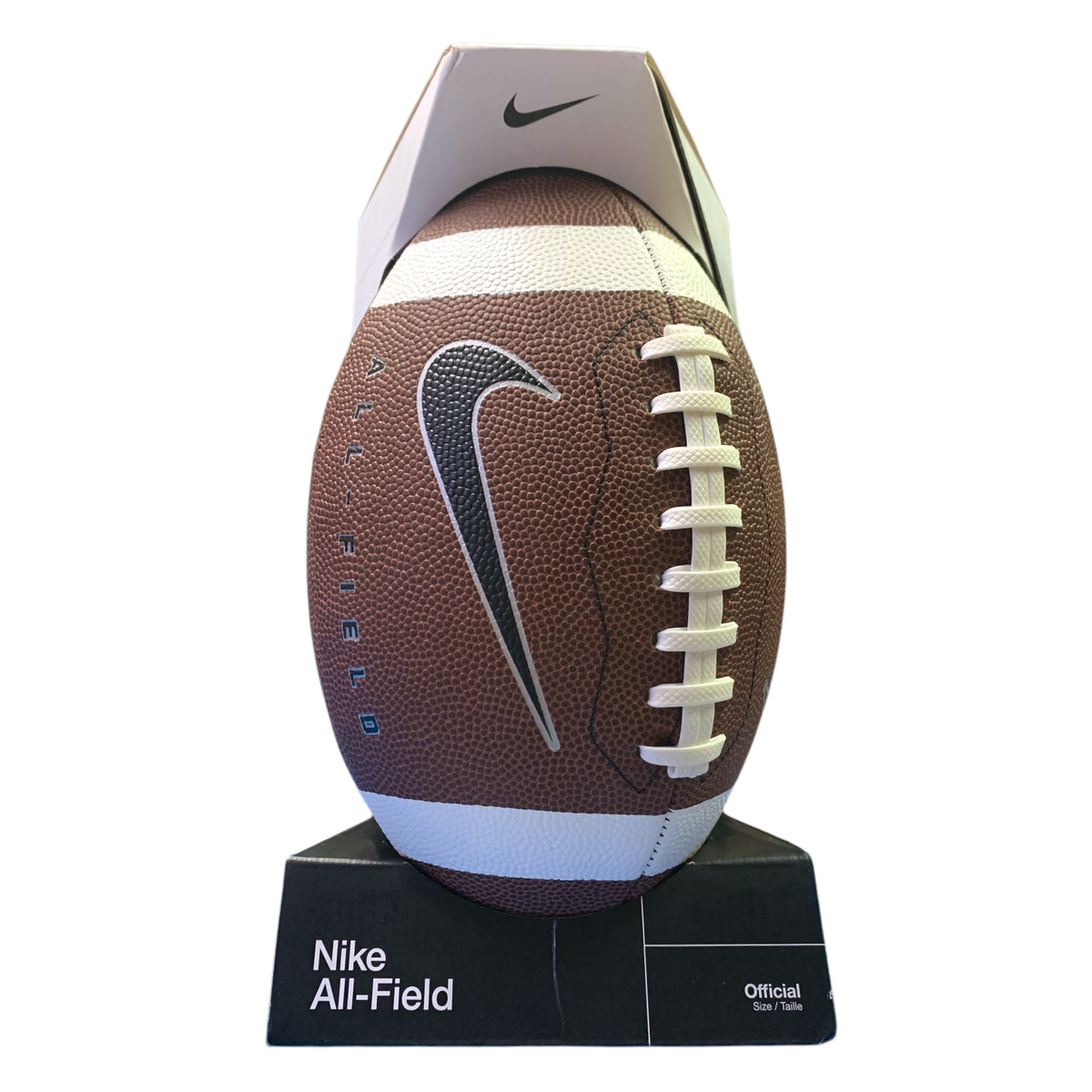 Nike All-Field Composite Leather 9 Official Size & Weight Football (Br ...