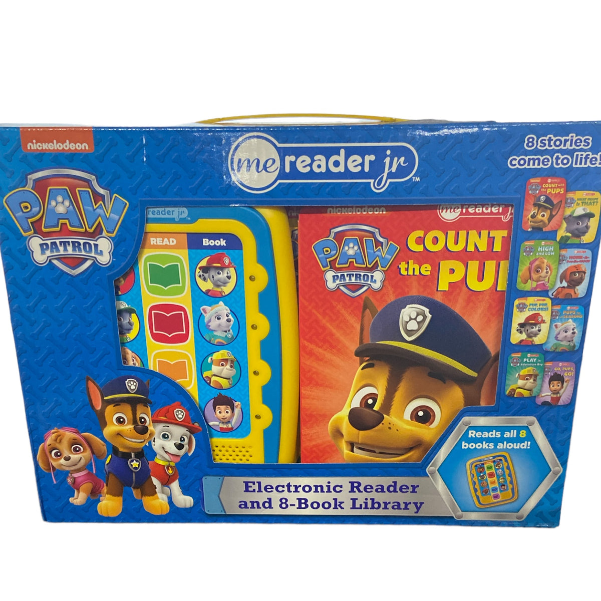 Nickelodeon PAW Patrol Electronic Me Reader Jr. 8 Sound Book Library ...