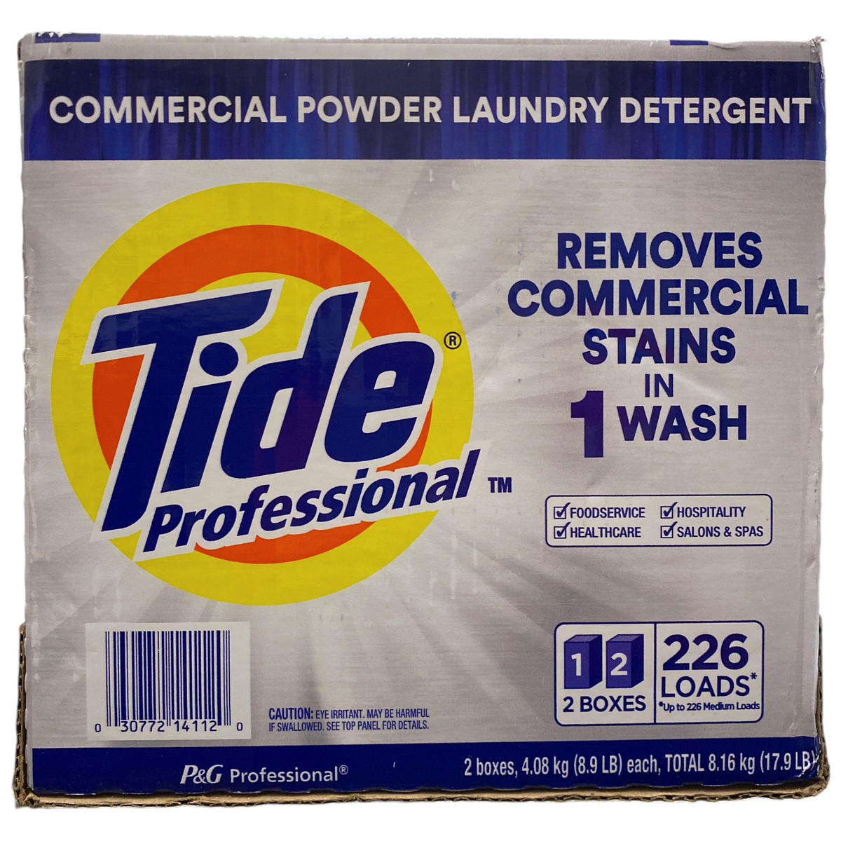 Tide Professional Commercial Powder Laundry Detergent, Business Use, 2 ...
