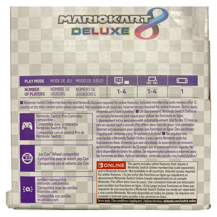 Nintendo Switch Mario Kart 8 Deluxe Bundle, 121634 — Ewirelessgear