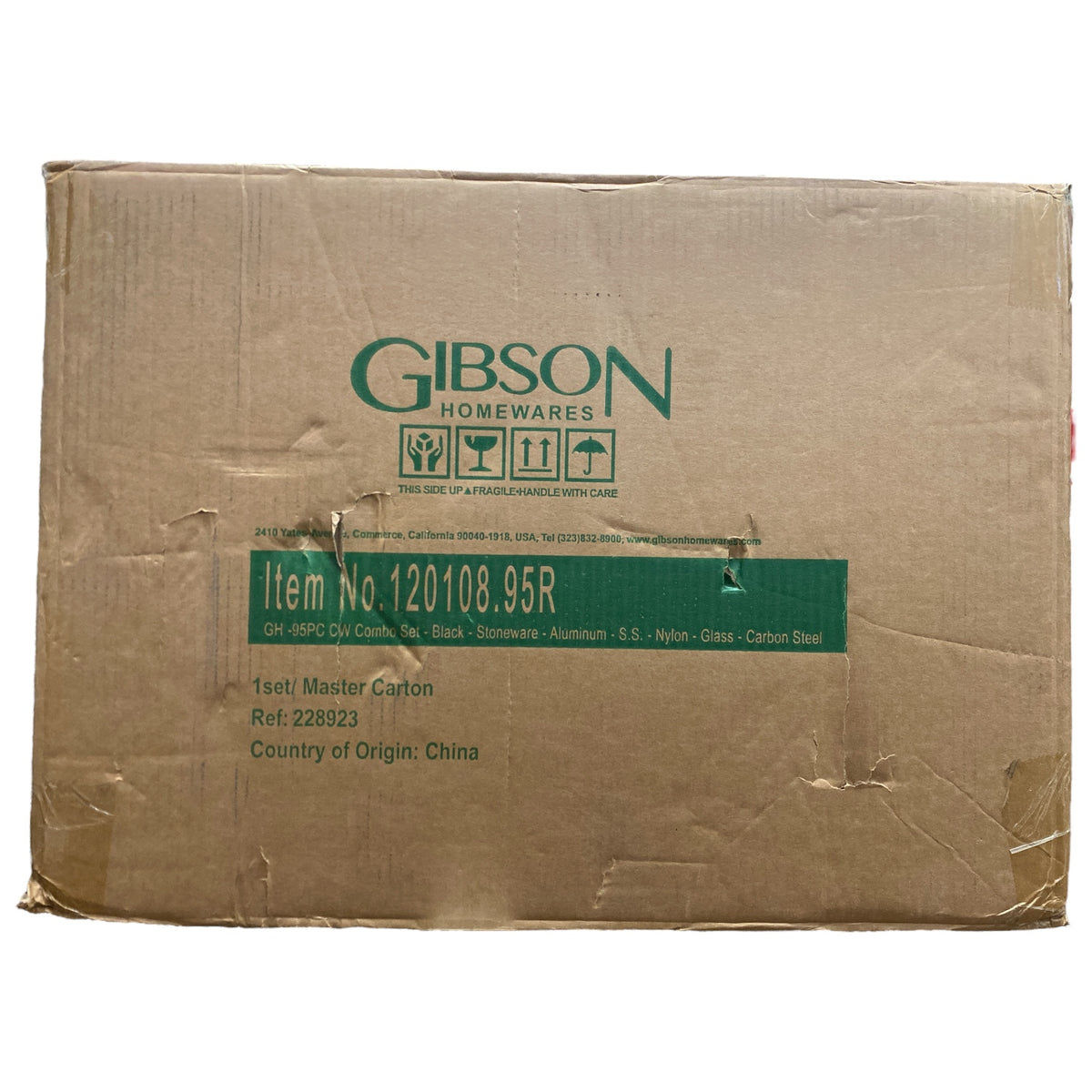 Gibson Home 95-Piece Complete Kitchen Starter Set, Black — Ewirelessgear