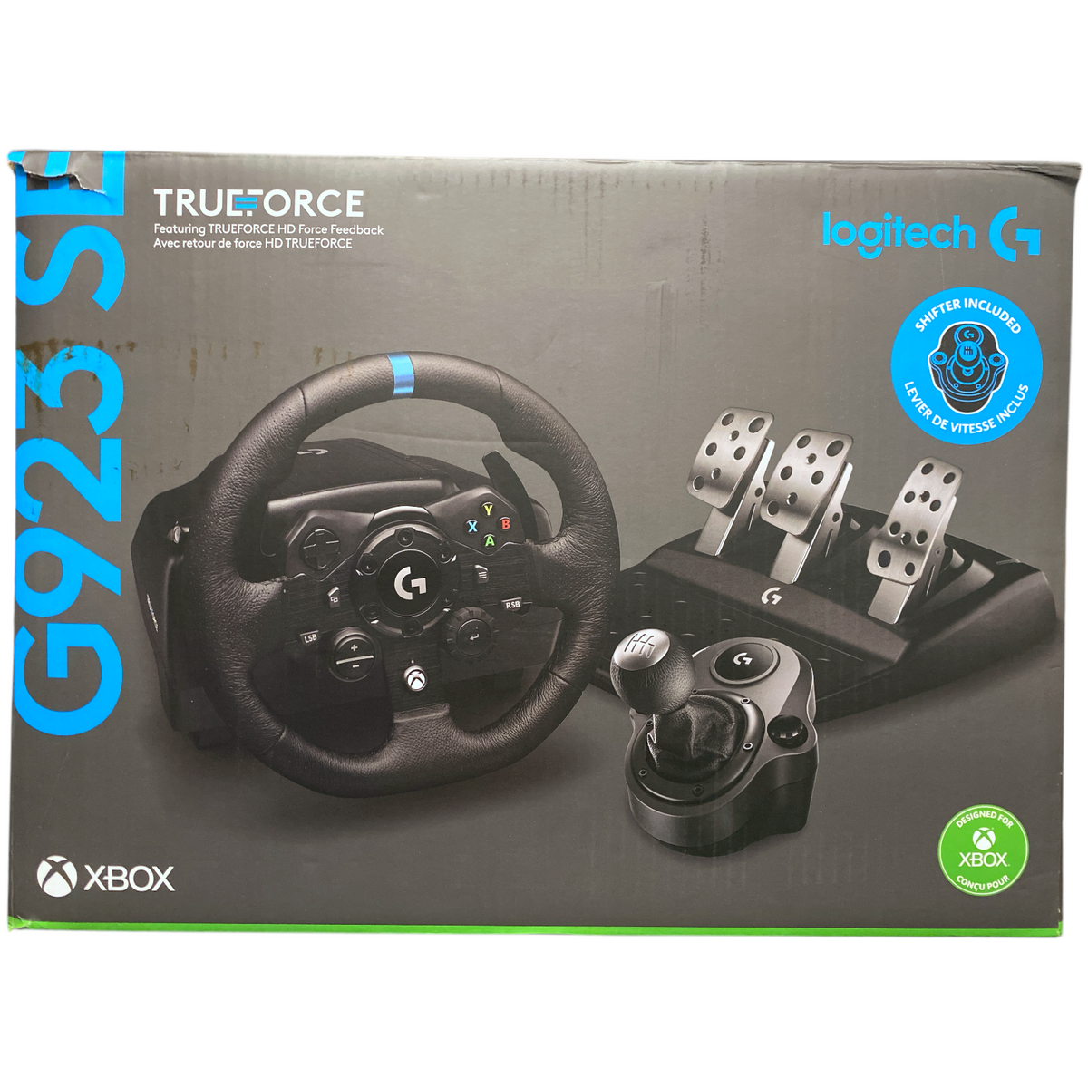 Logitech G923 SE Racing Steering Wheel, Pedals, & Shifter Combo for Xb ...