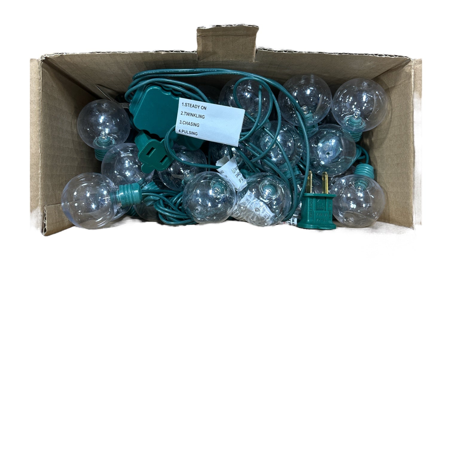 Member's Mark Super Bright LED G40 Lights, 60 Count, 8 Function ...