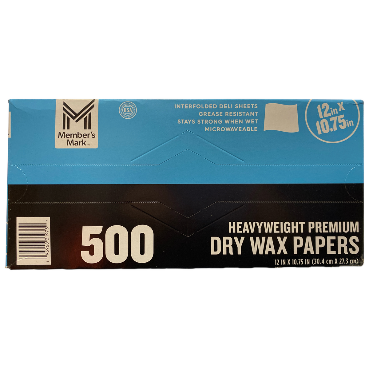 Member's Mark Heavyweight Wax Papers 12" X 10.75", 500 ct — Ewirelessgear