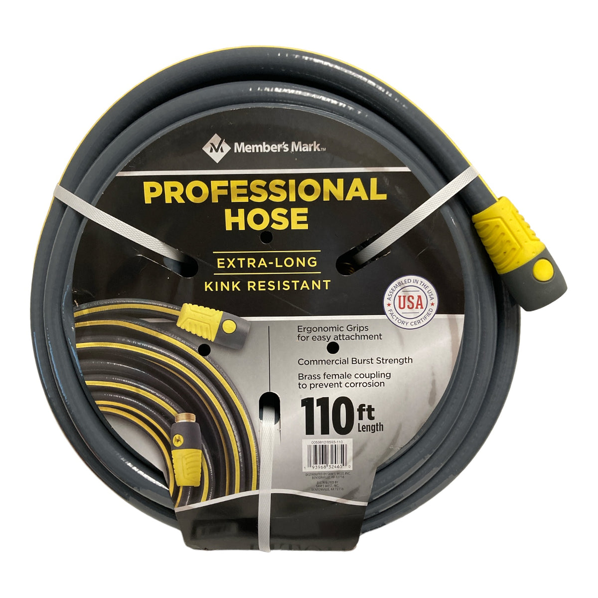 Member's Mark Professional Kink-Resistant, Extra Long Garden Hose, 110 ...