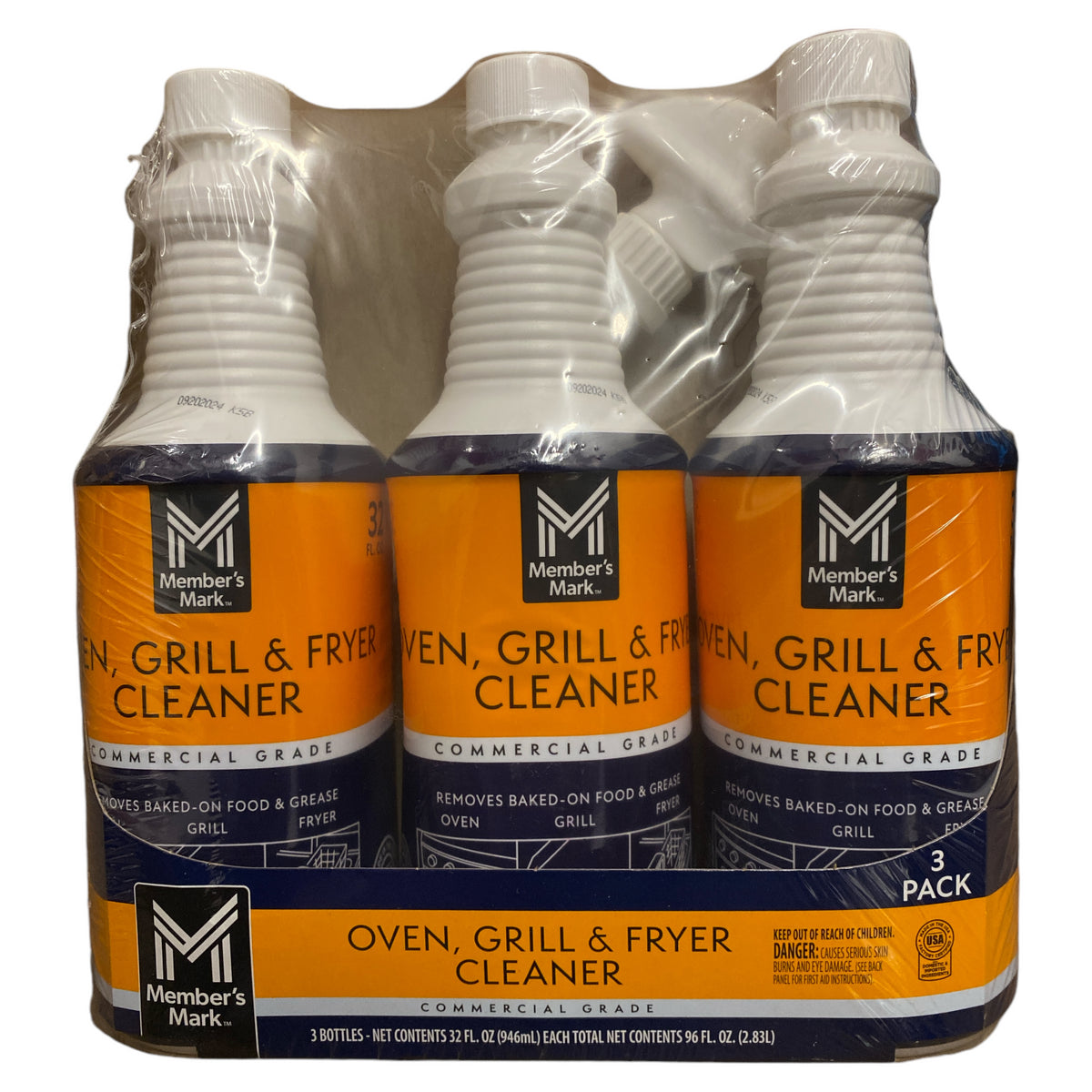 Member's Mark Commercial Grade Oven, Grill and Fryer Cleaner (32 oz ...