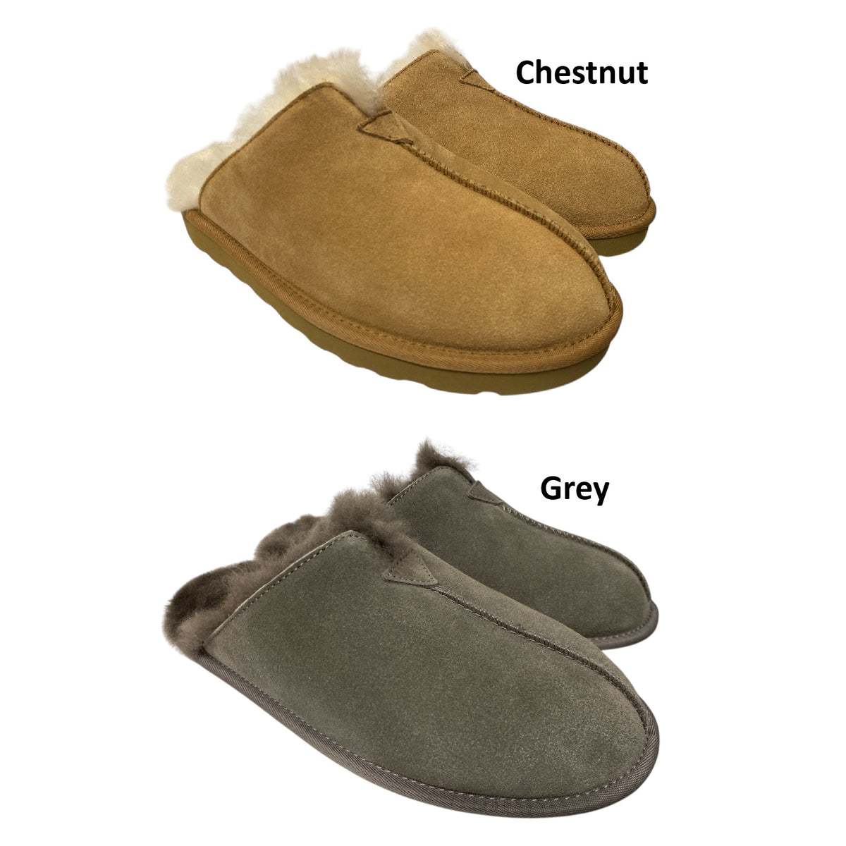 Member's Mark Men's Indoor/Outdoor Sheepskin & Wool Lined Slipper ...