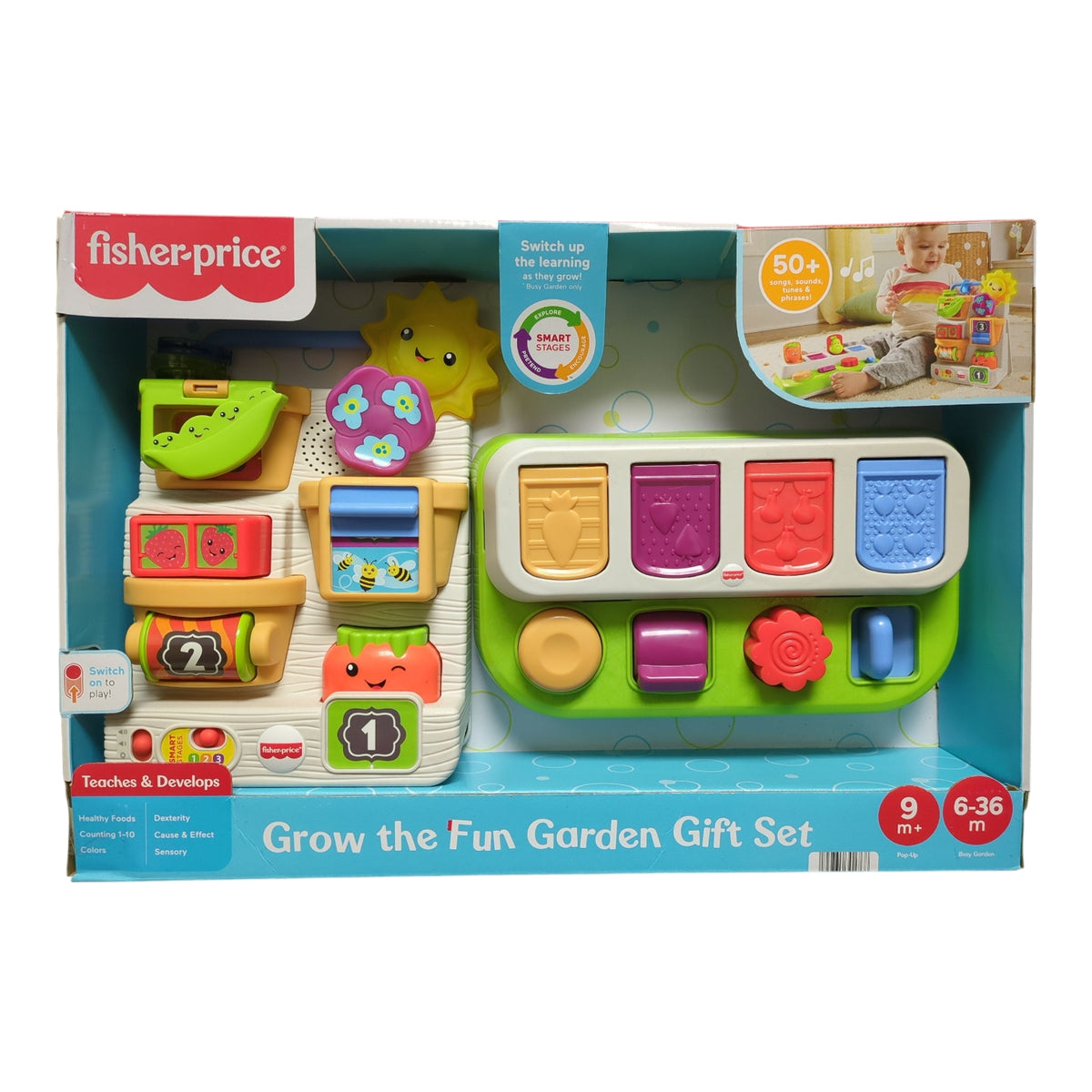 Fisher-Price Grow the Fun Garden Gift Set, 50+ Song/Sounds/Tunes/Phras ...
