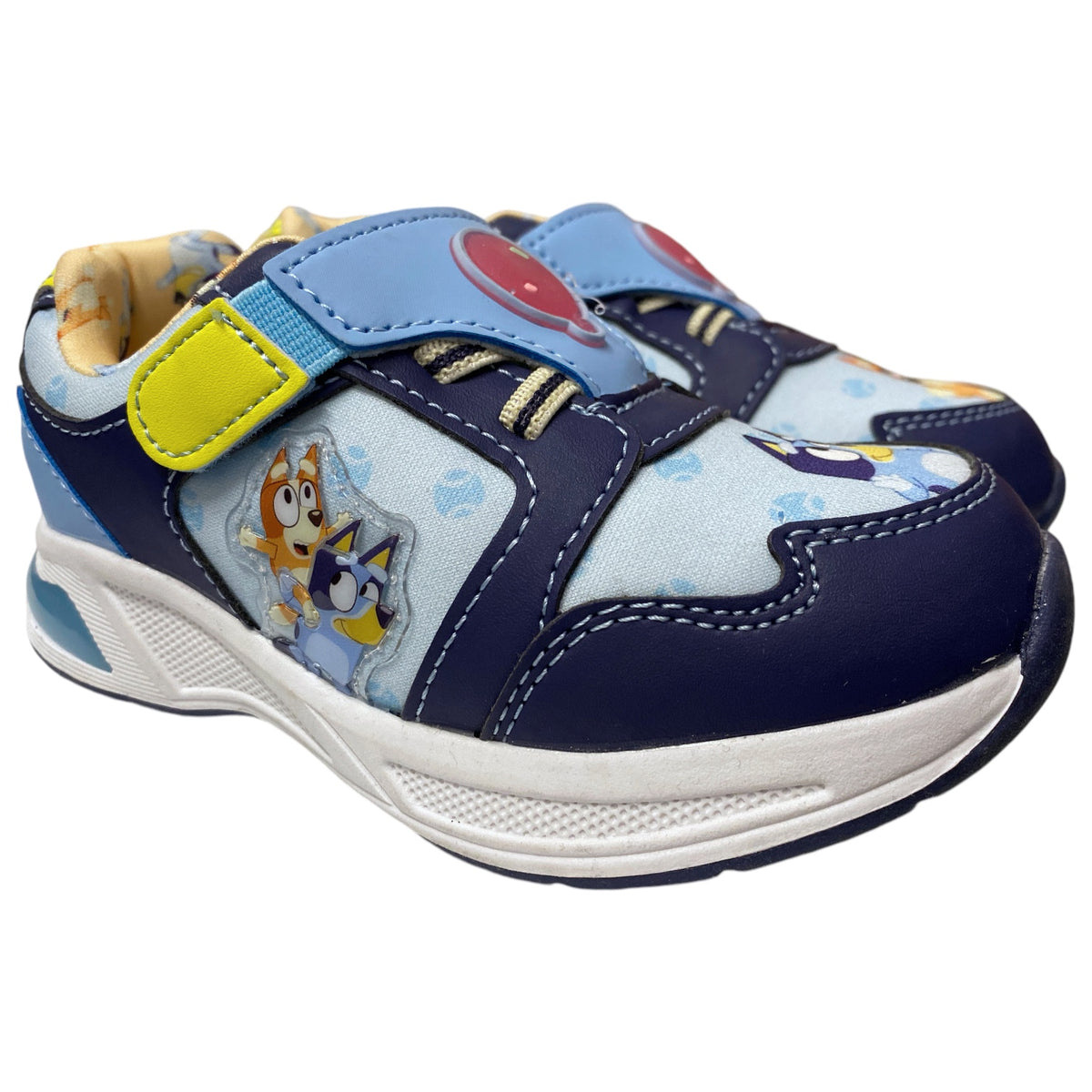Ground Up Boy's Toddler Bluey Light-Up Athletic Sneaker, ECBY5072 ...