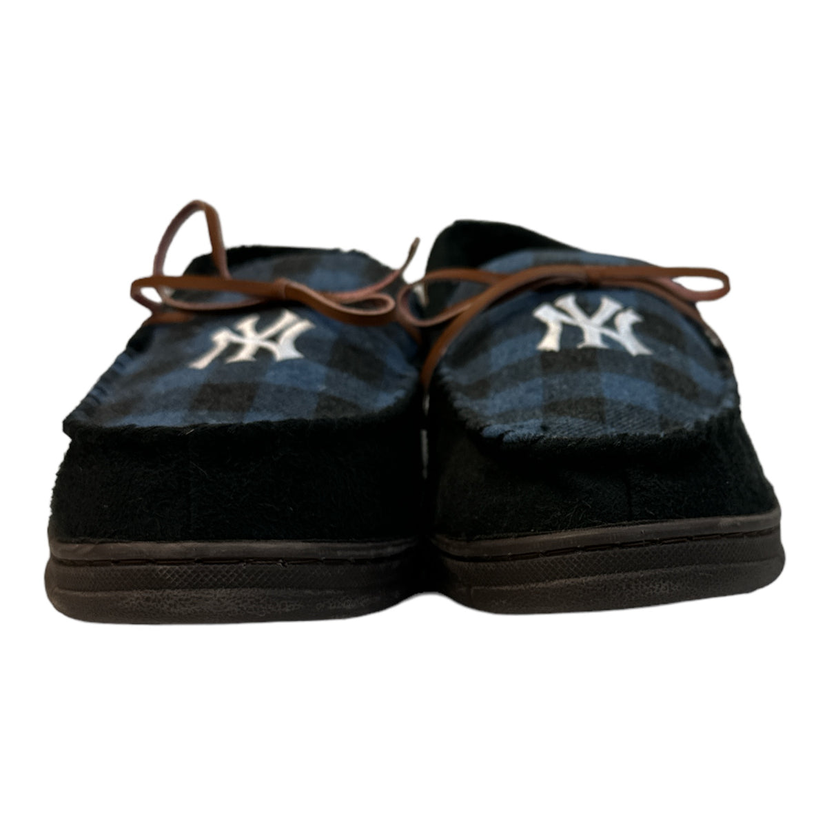 MLB New York Yankees Women's Easy Suede Moccasin Slippers — Ewirelessgear